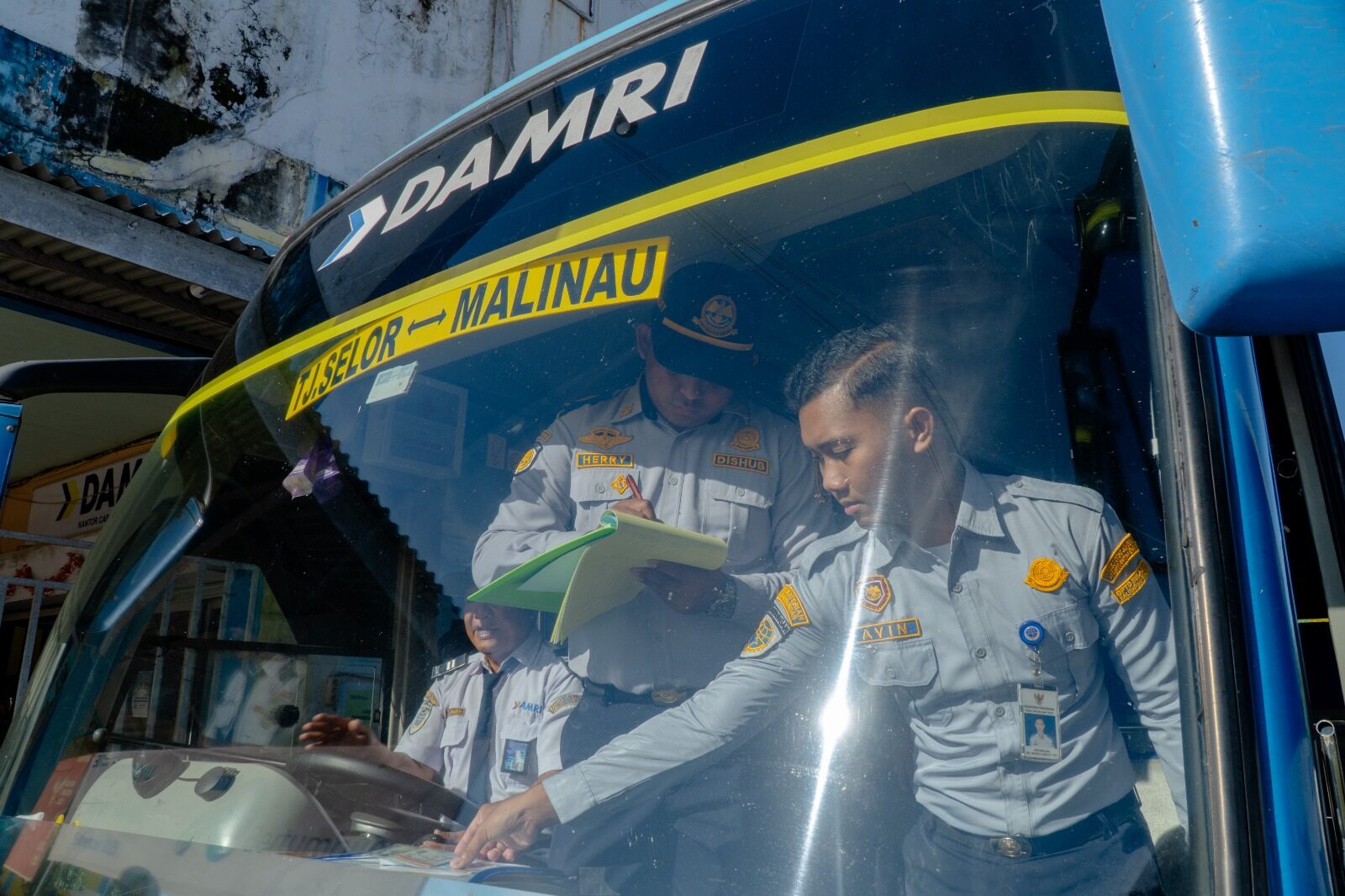 Ramp Check Bus Damri Jelang Nataru, Pemprov Kaltara Tekankan soal ...