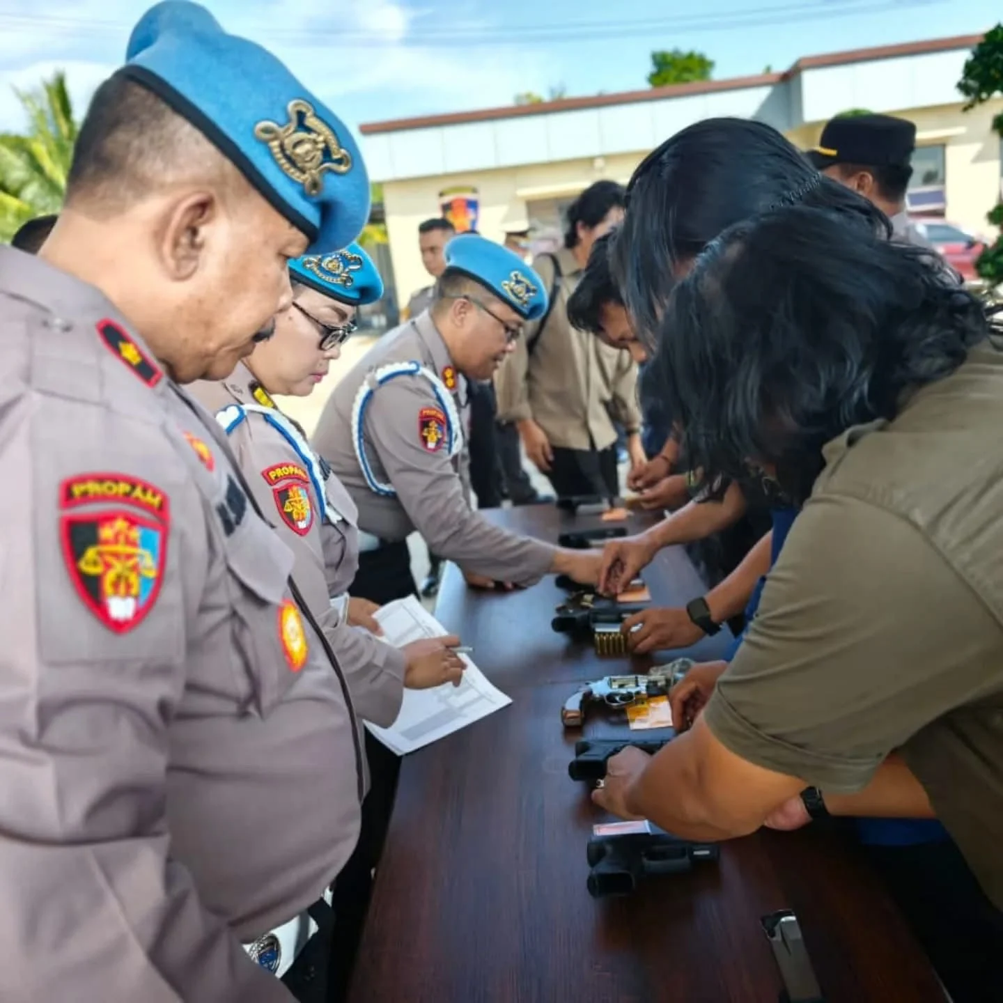 Pastikan Anggota Disiplin, Kabid Propam Polda Kaltim Turun Langsung Cek ...