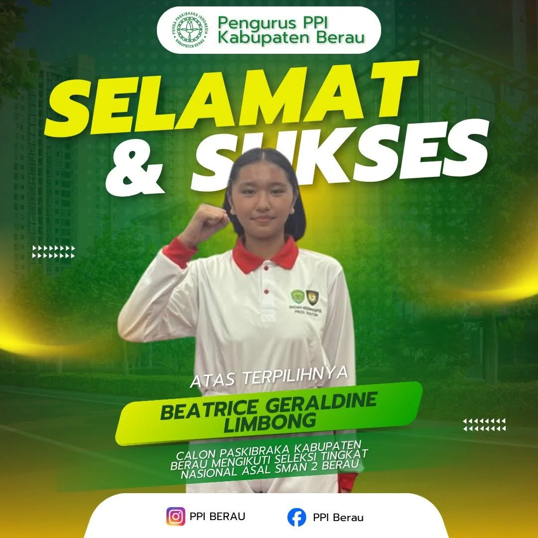 Beatrice Geraldine Limbong, Siswi SMAN 2 Berau Lolos Seleksi Paskibraka ...